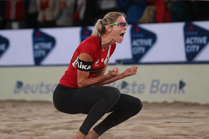 Sarah Pavan is far from retired. The Canadian Olympian is chasing peace