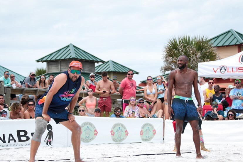 Fuds, and the beach volleyball intersection of where we're from, and ...