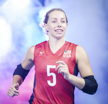Former Stanford volleyball great Hentz making most of AU, USA ...