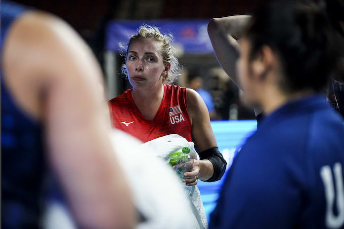 Former Stanford volleyball great Hentz making most of AU USA opportunities Volleyballmag