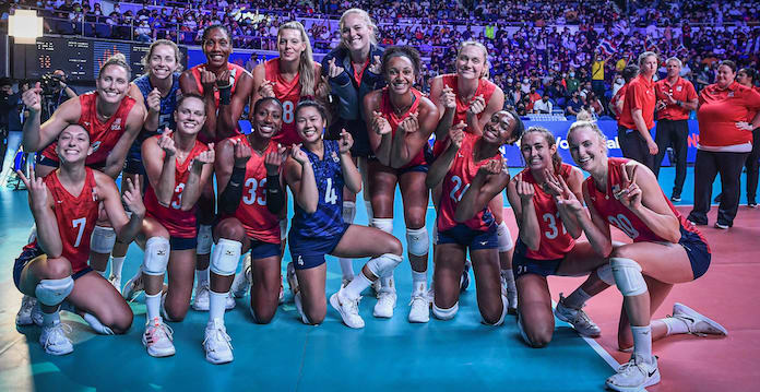 Frantti gets 24 kills as USA women end second round with VNL win over ...