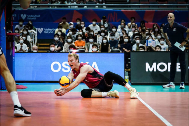 Russell has 19 kills as USA men top Germany in Volleyball Nations ...