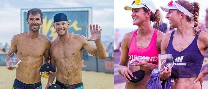 Marciniak-Bombgren, Kraft-Wheeler win AVP Virginia Beach Open ...