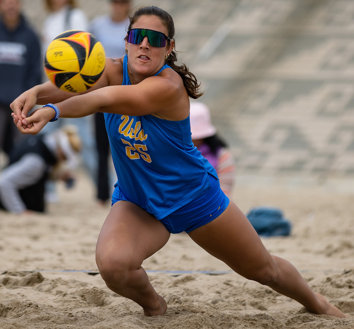 College beach volleyball: UCLA new No. 1 as tightly bunched top 4 eye ...