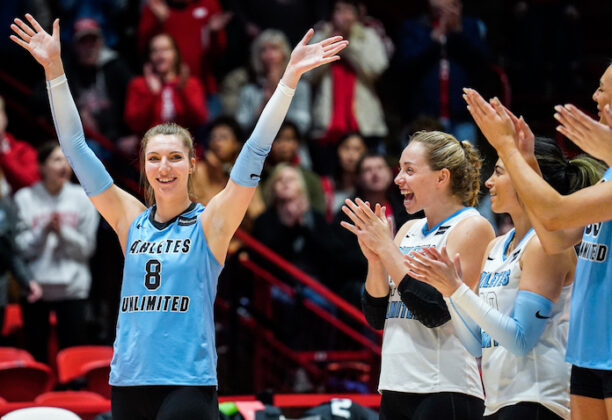 Happy Hilley homecoming with Athletes Unlimited at Wisconsin ...