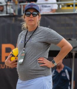 Now coaching, beach great April Ross announces she is pregnant ...