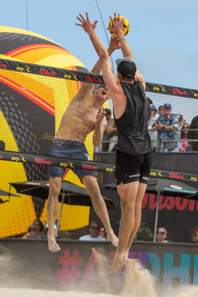High-flying Andy Benesh, Miles Partain capture AVP Huntington Beach ...