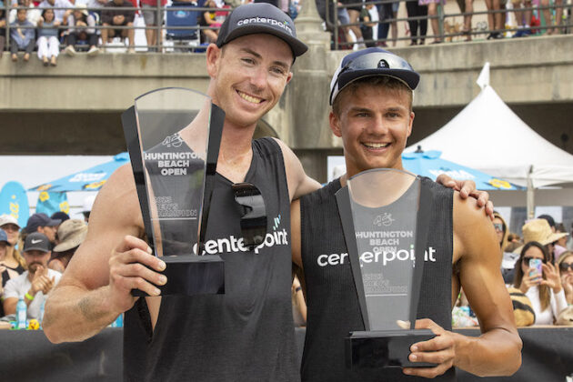 High-flying Andy Benesh, Miles Partain capture AVP Huntington Beach ...