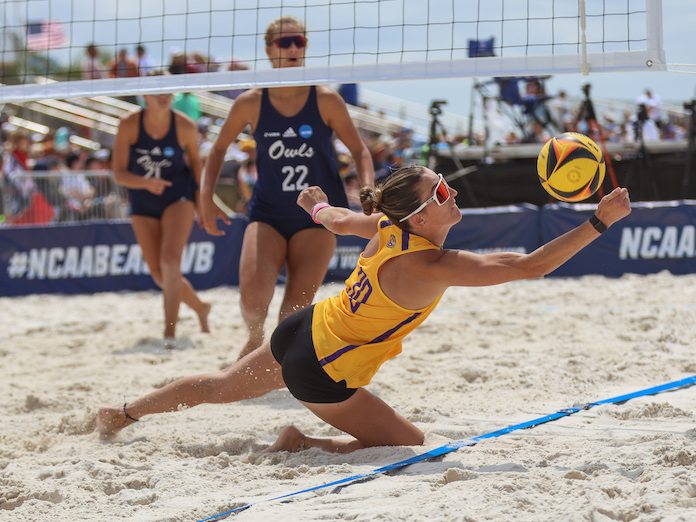 NCAA Beach Volleyball photo gallery, the best of from Burns, Gomez ...