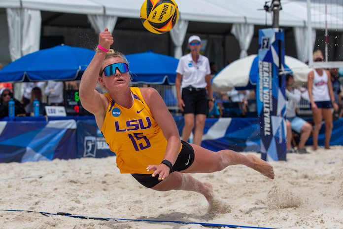 NCAA Beach Volleyball photo gallery, the best of from Burns, Gomez ...
