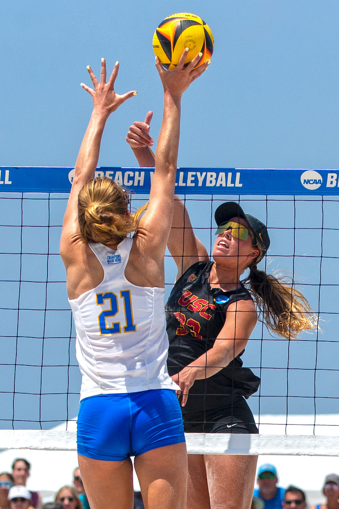 NCAA Beach Volleyball photo gallery, the best of from Burns, Gomez ...