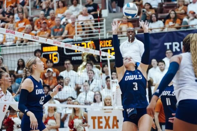 NCAA volleyball: Texas sweeps; Coastal's Forman leaves; AVCA poll; 13 ...