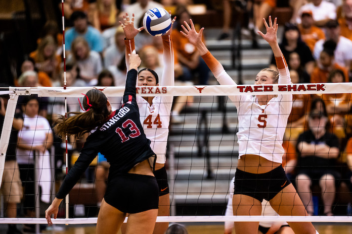 Sweep: Second-ranked Stanford steamrolls No. 7 Texas - Volleyballmag.com