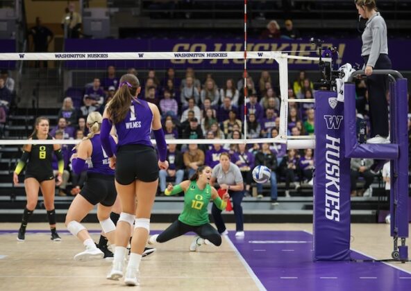 NCAA volleyball stunners: Arizona St. sweeps Stanford, OSU wins at WSU ...