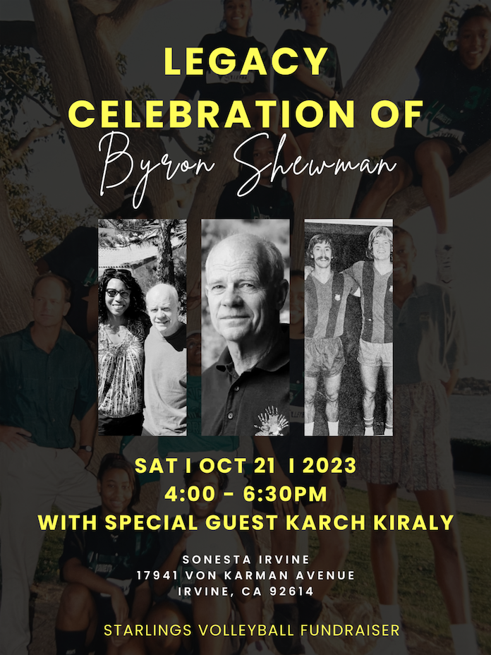 Honoring late volleyball legend Byron Shewman, founder of Starlings - Volleyballmag.com
