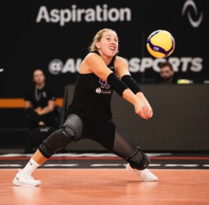 Catching up with Morgan Hentz as new AU volleyball teams picked for ...