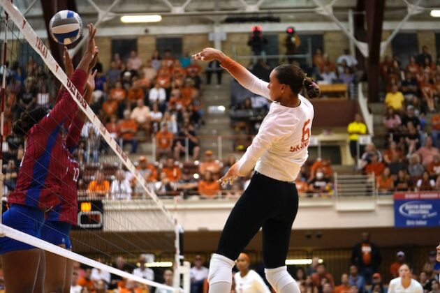 Texas, K-State, The Citadel win; busy NCAA volleyball Friday on tap ...