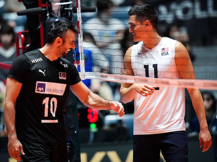 USA men beat Türkiye to get to 3-0 in Road to Paris Volleyball ...