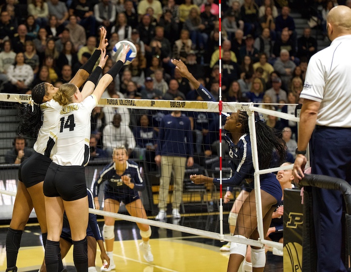 NCAA conference results including big wins for Creighton, Purdue