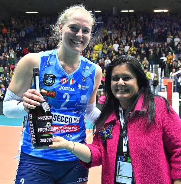International volleyball: Plummer leads Conegliano; Dani Drews wins in ...